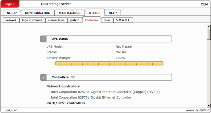 UPS Setup and Configuration for APC 750XL - Open-E :: Knowledgebase ...